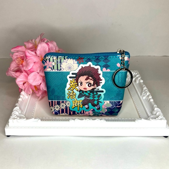 Bags | Manga Anime Tanjiro Kamado Wallet Coin Purse | Poshmark